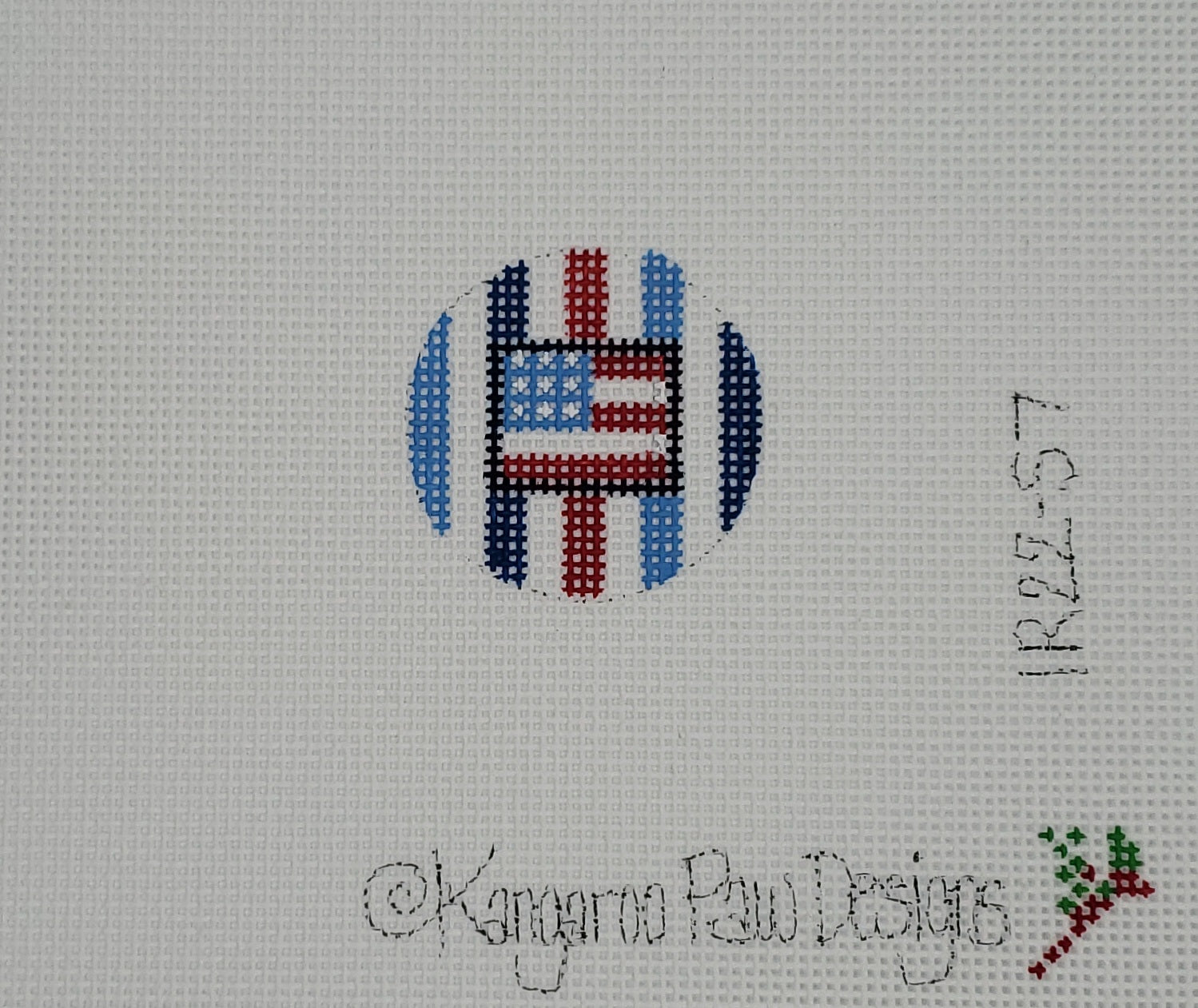 FLAG Fob Insert – Nashville Needleworks