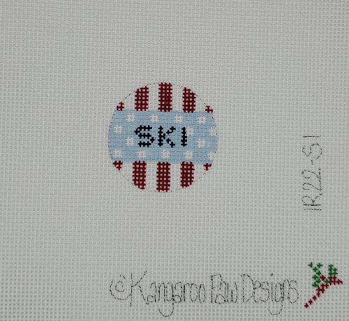 SKI Fob Insert – Nashville Needleworks