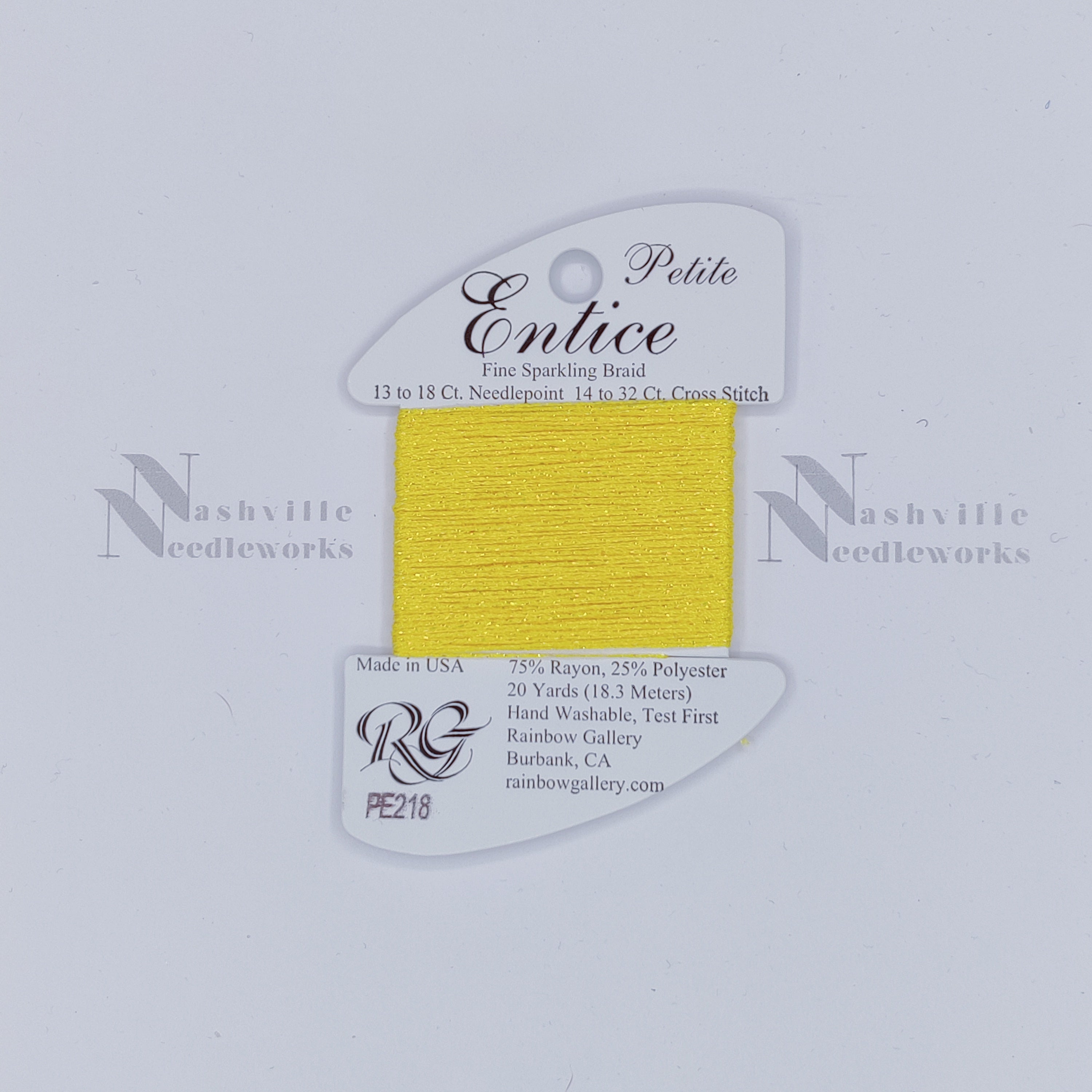 Petite Entice - PE218 Sunshine – Nashville Needleworks